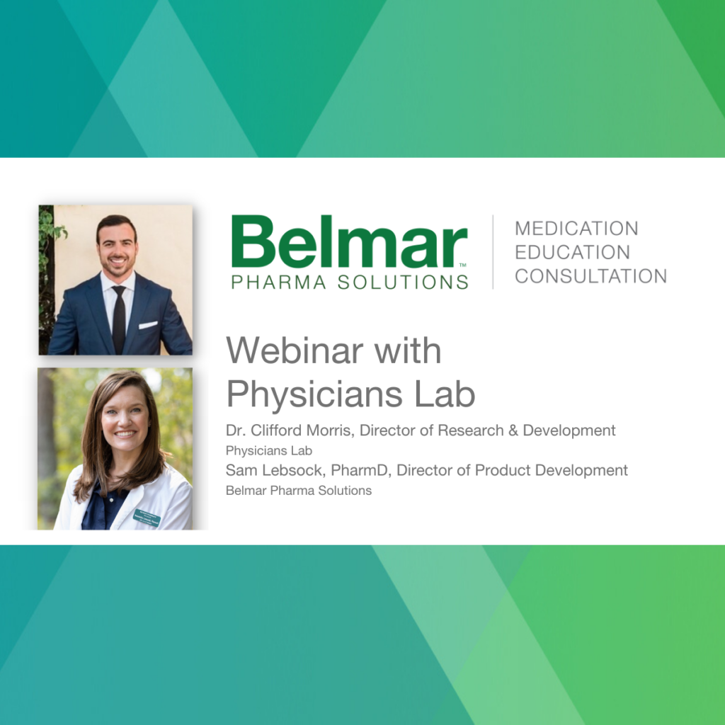 Physicians Lab - Belmar Pharma Solutions